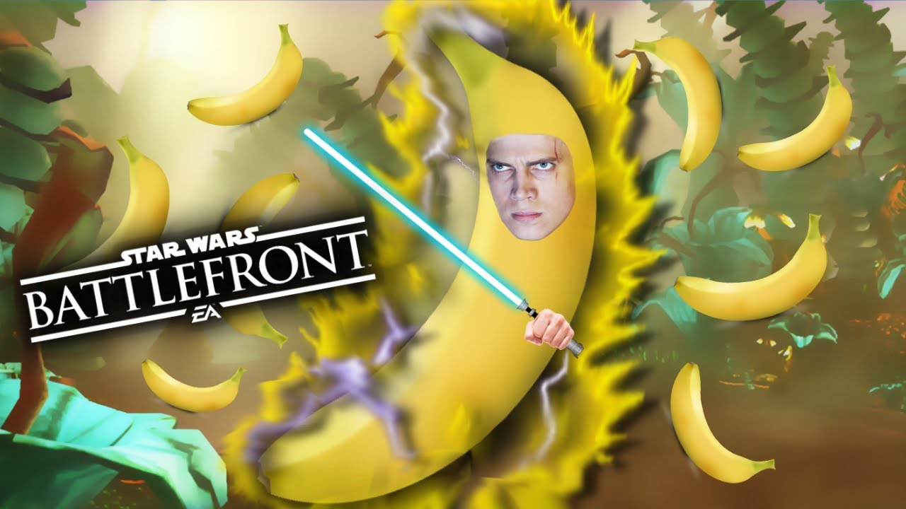 Why is Bananakin OP in BATTLEFRONT 2??? - YouTube