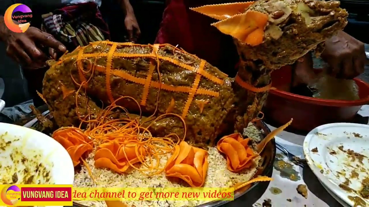 Full Goat Roast. বর বউয়ের জন্য পুরো ছাগলের রোস্ট। #fullmuttonroast # ...