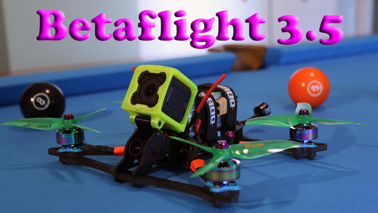 Betaflight 3.5 first flight, Catalyst MachineWorks Smooth Operator ...