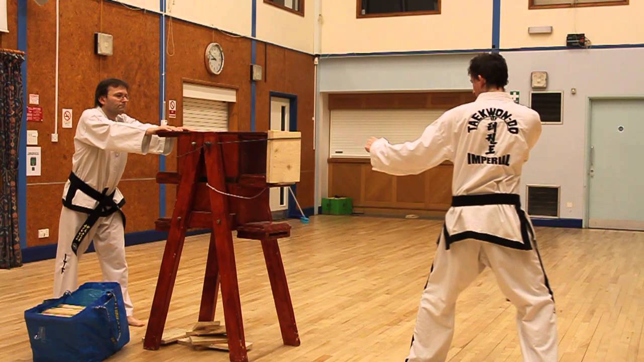 Side Kick Breaking - YouTube
