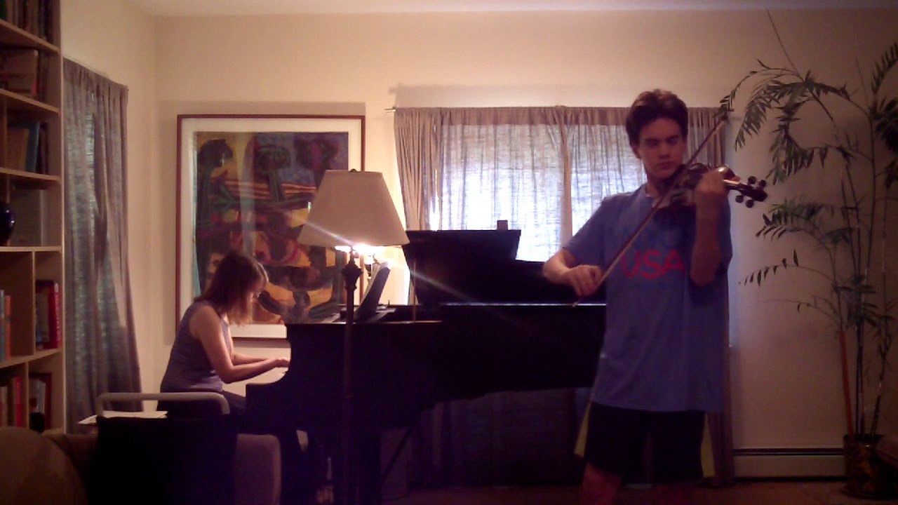 Tango from Four Souvenirs for Violin & Piano, by Paul Schoenfield ...