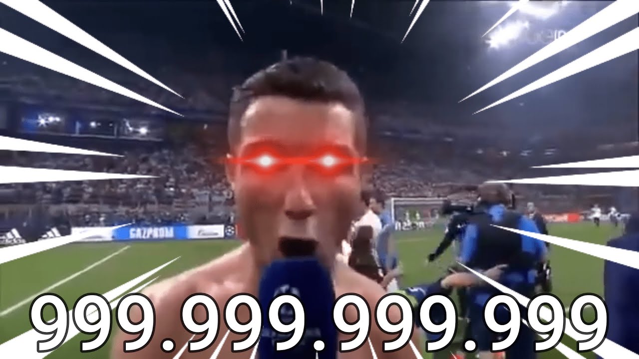 Cristiano Ronaldo SIUUUU 999x speed meme - YouTube
