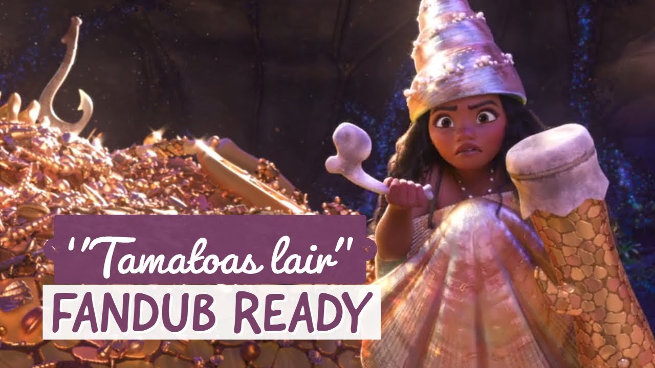Tamatoa's lair ~ Moana fandub ready - YouTube