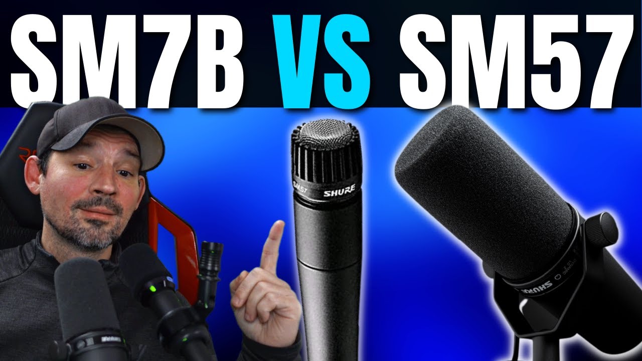 Shure SM7B VS SM57 | Wolds Most Popular Microphones Compared - YouTube