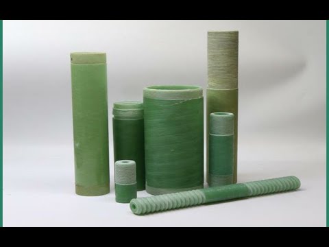 Fiberglass pultrusion 3D flash to show you glass fibre ECR tube/rod ...