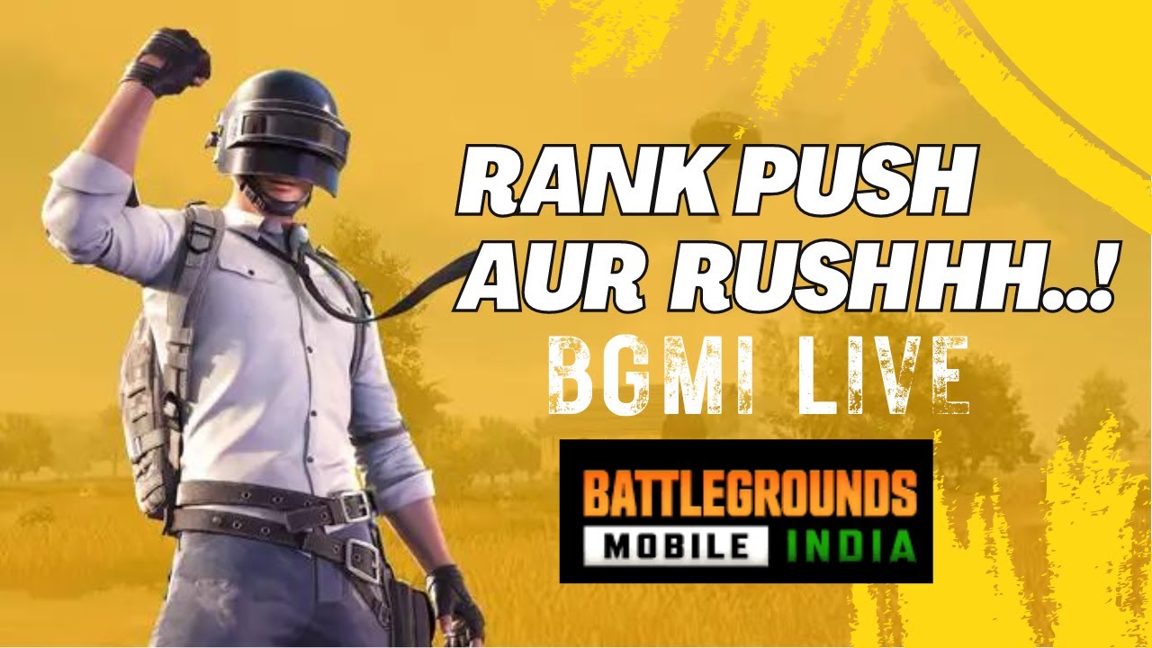 Zukega nahi Main || BGMI LIVE - YouTube
