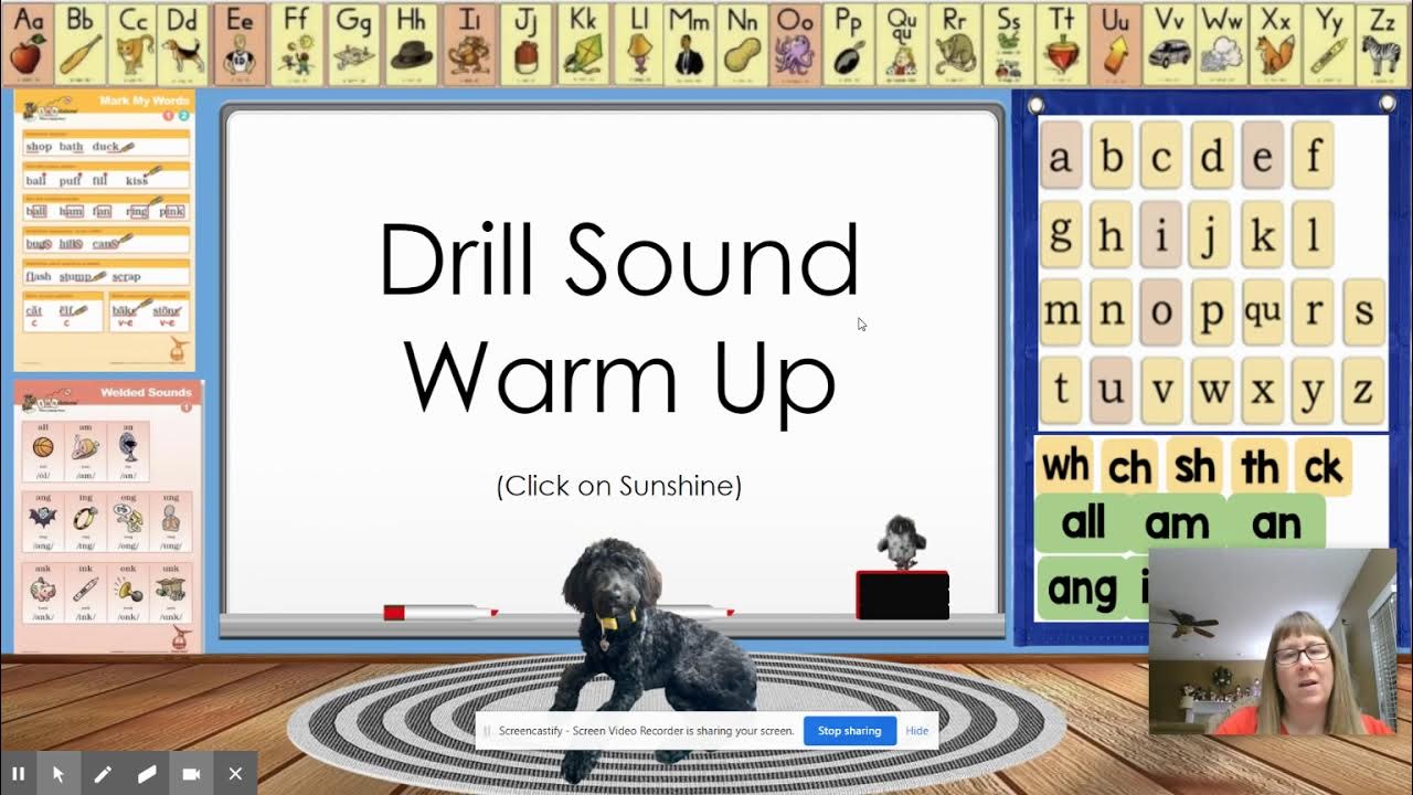Fundations Level 1 Unit 7 Week 1 Day 1 New & Drill - YouTube