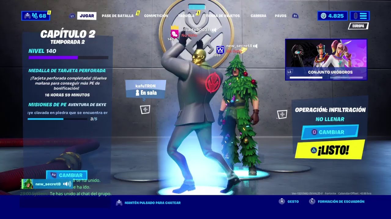 SOMBRA VS ESPECTRO / FORTNITE BATTLE ROYALE ID: elbarto900311 - YouTube