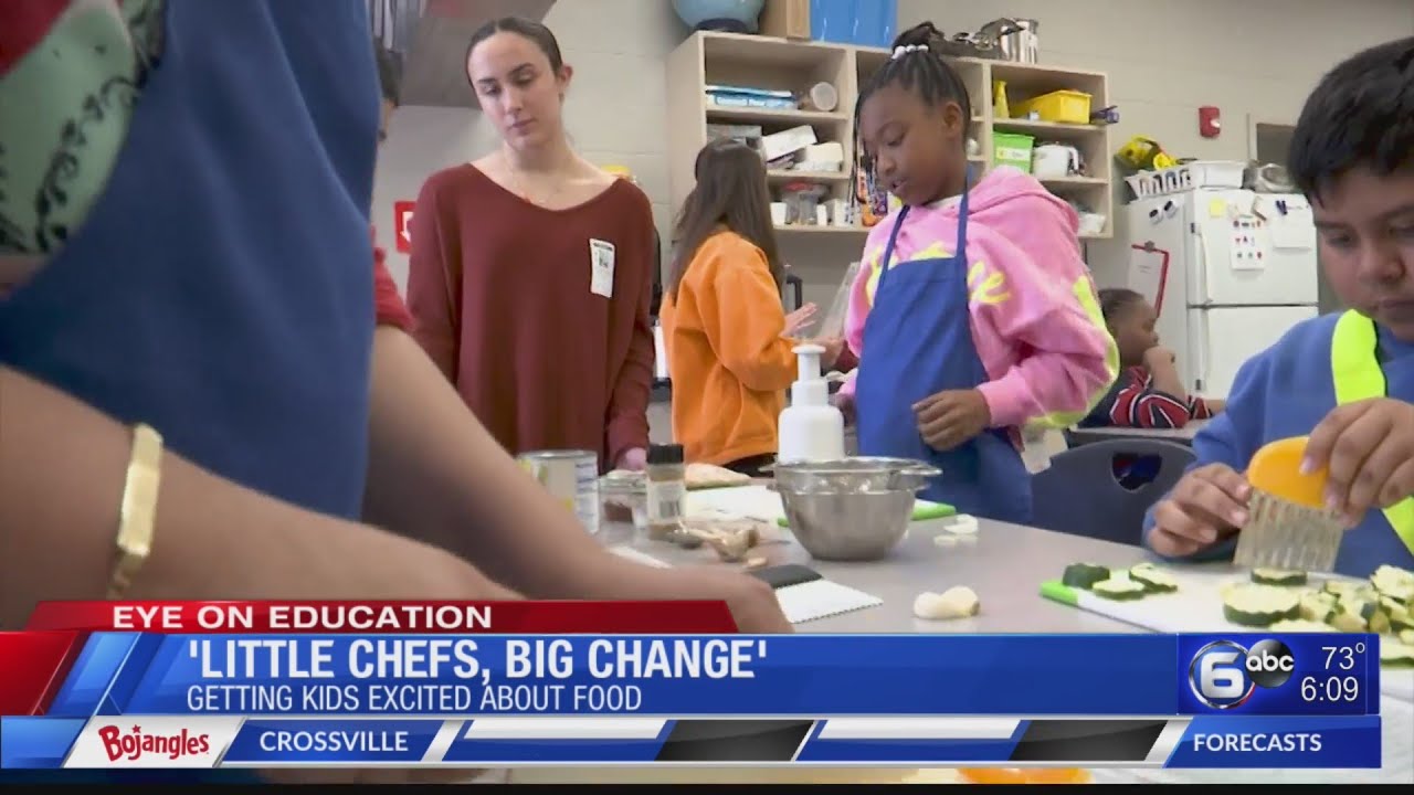 'Little Chefs, Big Change' Getting kids excited about food - YouTube