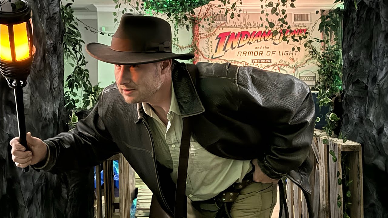 BTS: VBS Indiana Jones Night 1 - YouTube