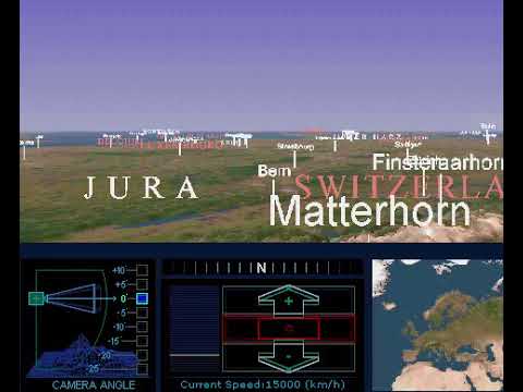 Microsoft Student 2006 - Virtual Flights - Europe Music Theme - YouTube