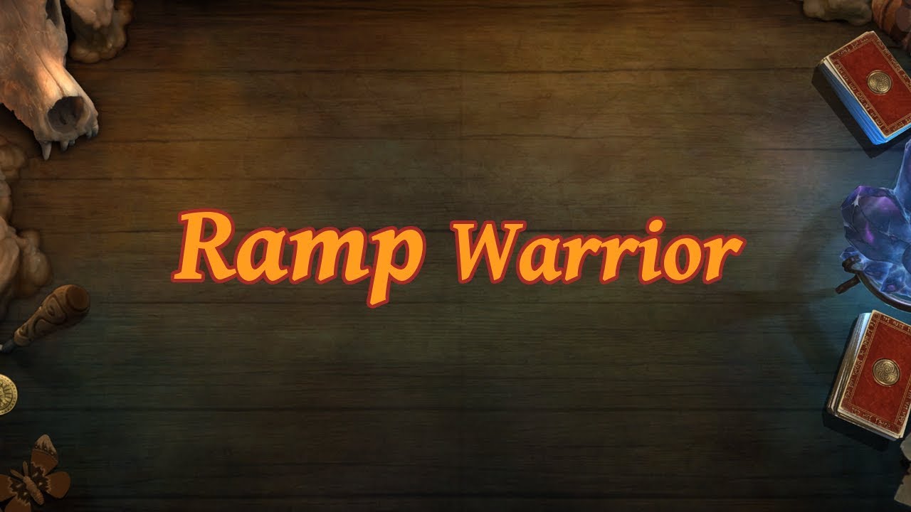 Ramp Warrior - Elder Scrolls Legends - YouTube