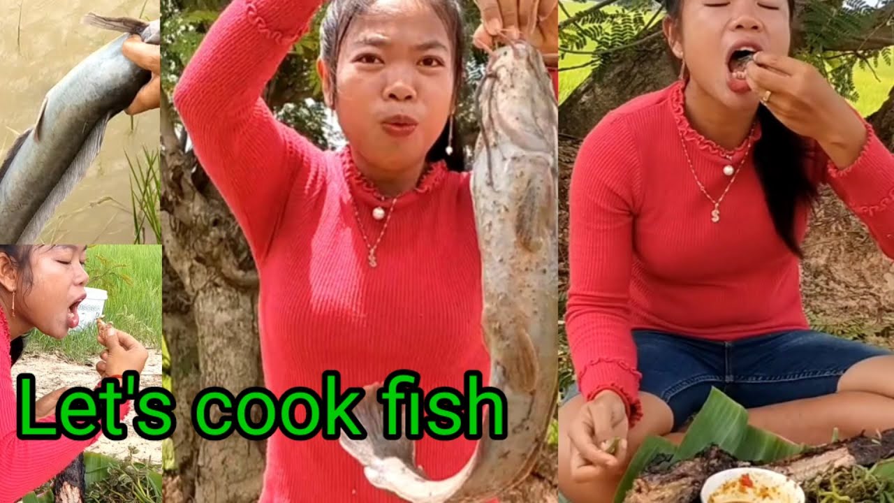Primitive Thaily,Let's cook fish. - YouTube