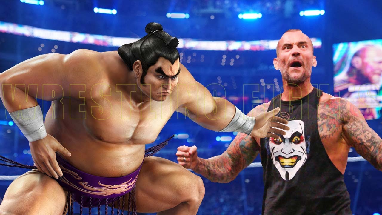 Cm Punk vs Sumo Charlie Sakamoto Match Wrestling Fights - YouTube