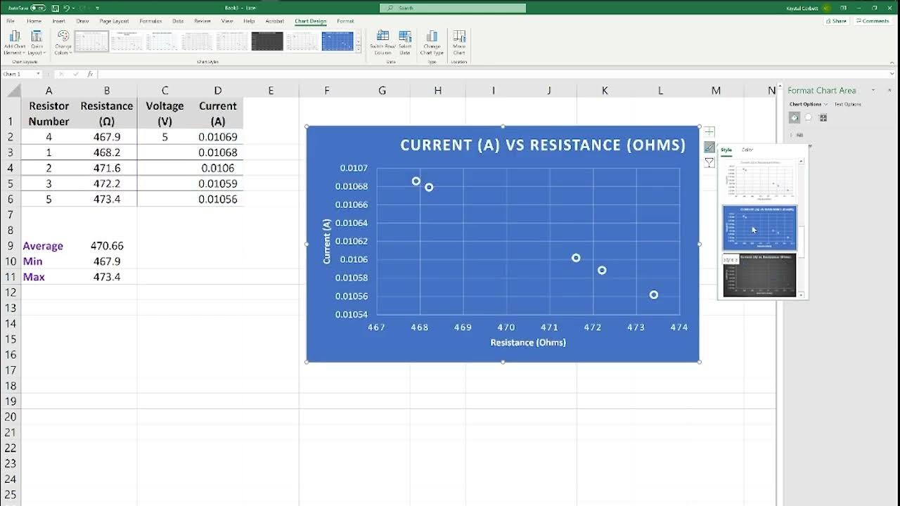 Plotting Excel - YouTube