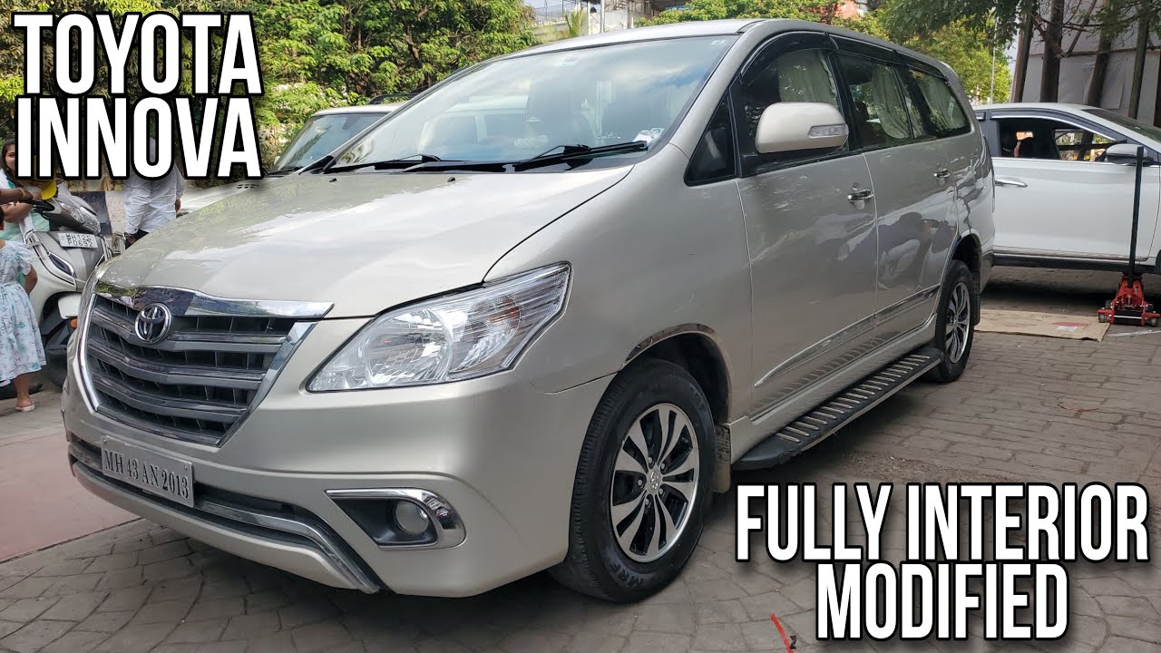 Toyota Innova 2023 Fully Modified Interior - YouTube