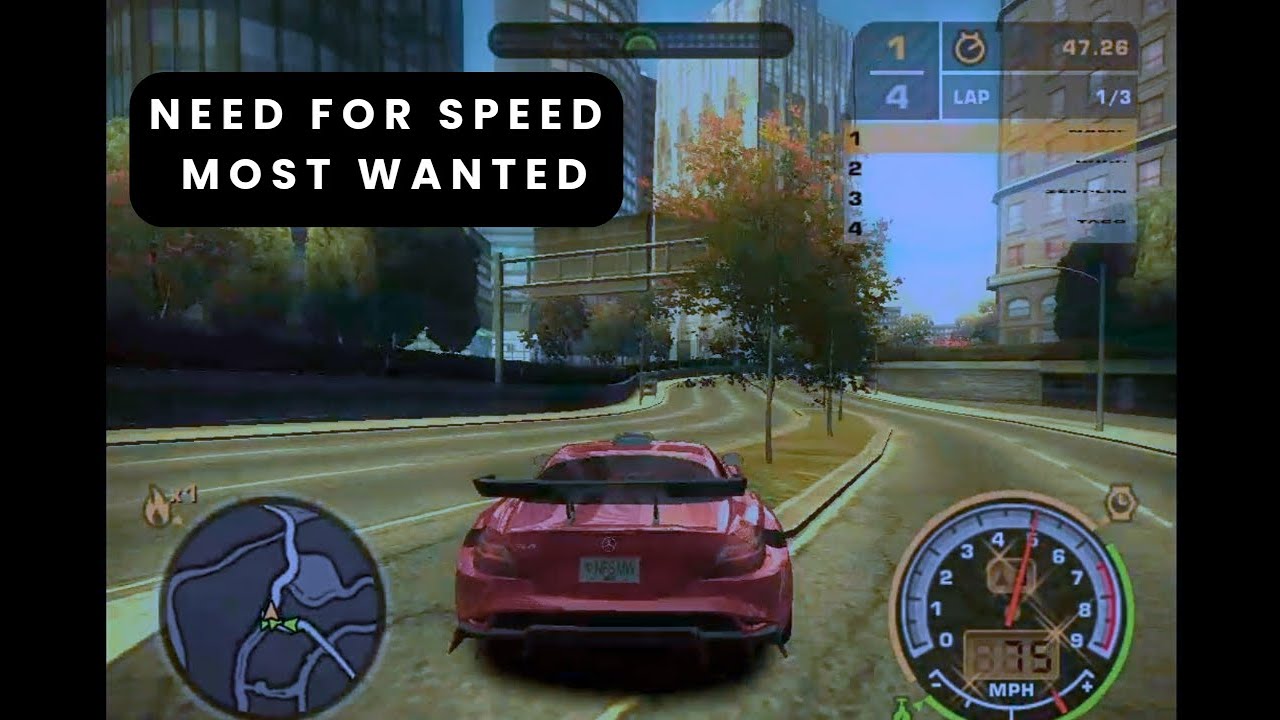 Need for speed most wanted 2005 gameplay - YouTube
