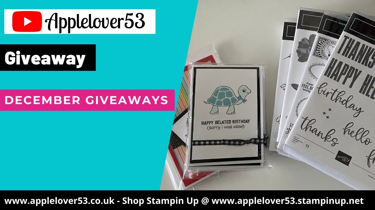 December Giveaways - YouTube
