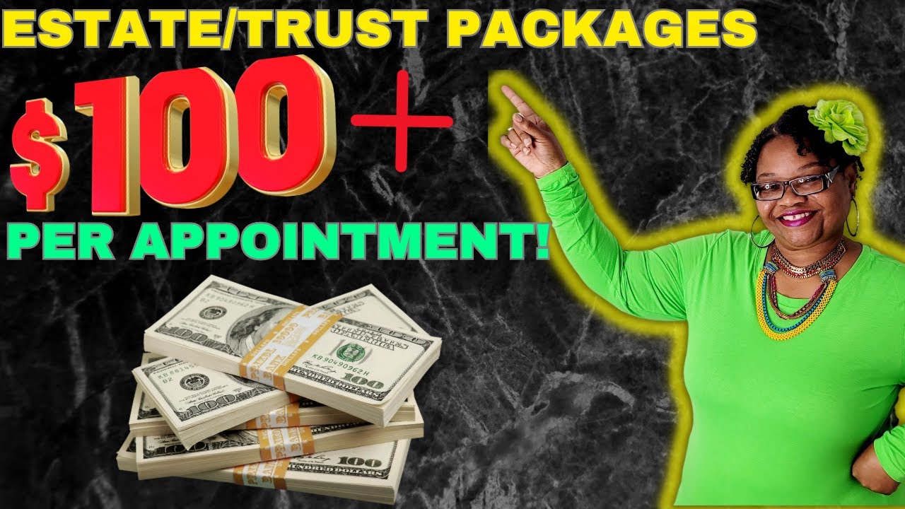 Estate/ Trust Packages Power of Attorney Trust General Notary Work ...