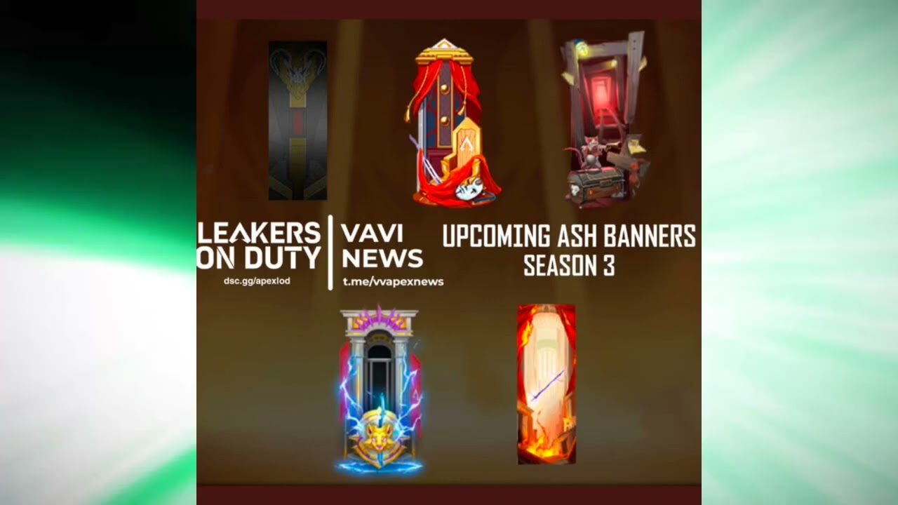 Upcoming Ash Legend Banners in Season 3 *Champion* 🏆 | Apex Legends ...