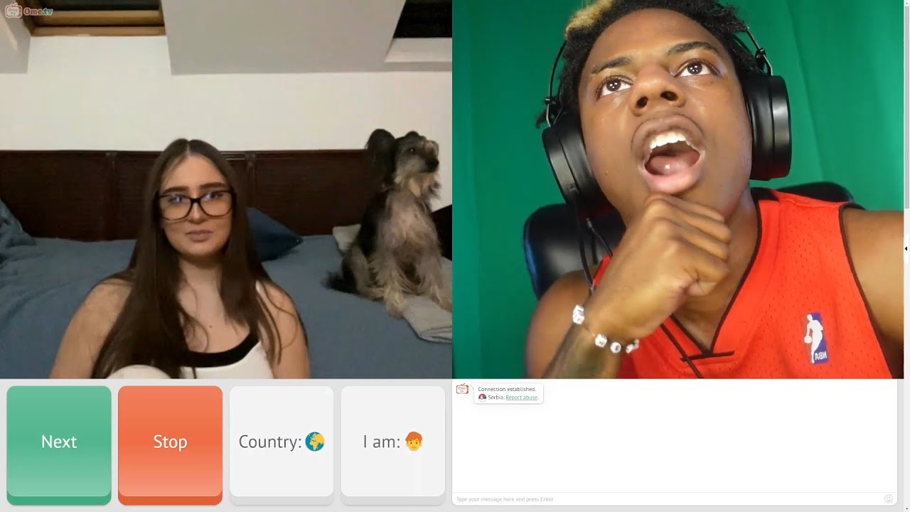 Ishowspeed Goes On Omegle Deleted Stream Youtube