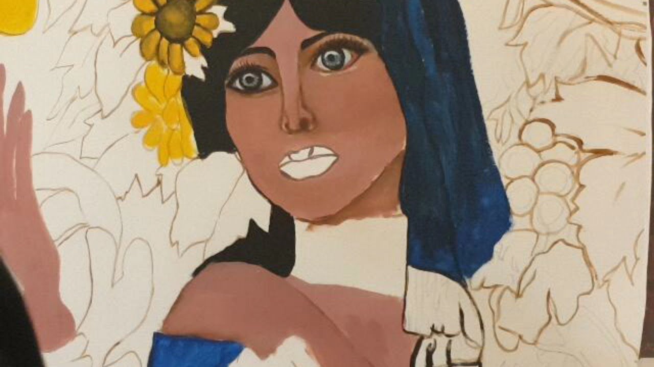 ACRYLIC PAINTING PART 3/ DIWATA - YouTube