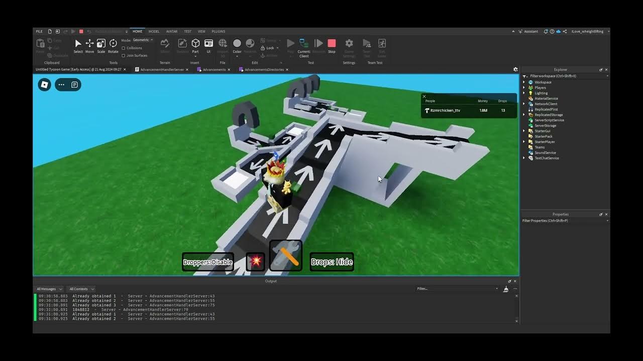 Untitled Tycoon Game Devlog #1 - YouTube