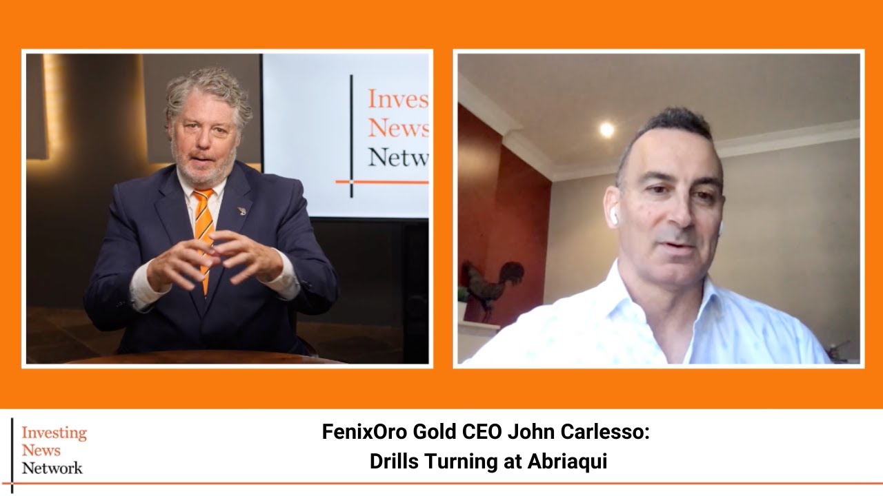 FenixOro Gold CEO John Carlesso: Drills Turning at Abriaqui - YouTube