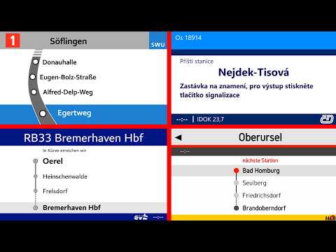 [Ansagenmix] Diverse automatische Haltestellenansagen 14 (various stop announcements)