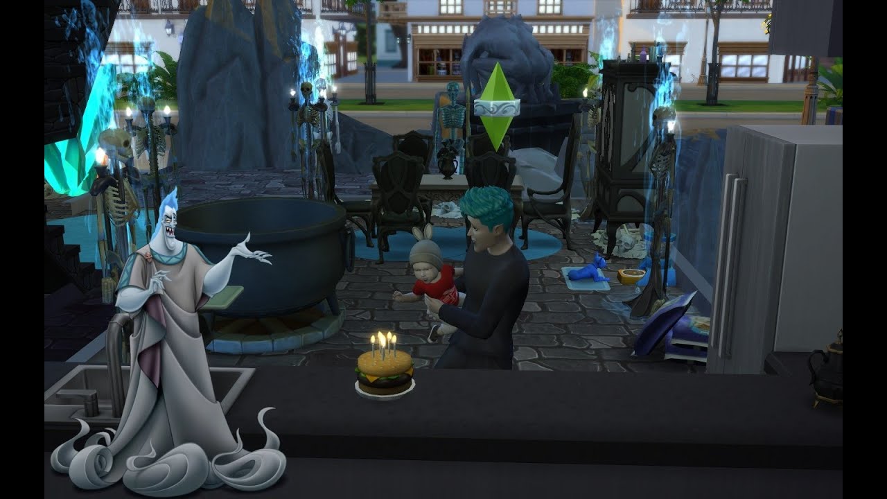 Los Sims 4 - HADES 🏺 hoy tendrá un bebé con Randall Boggs 👾 y después a ...