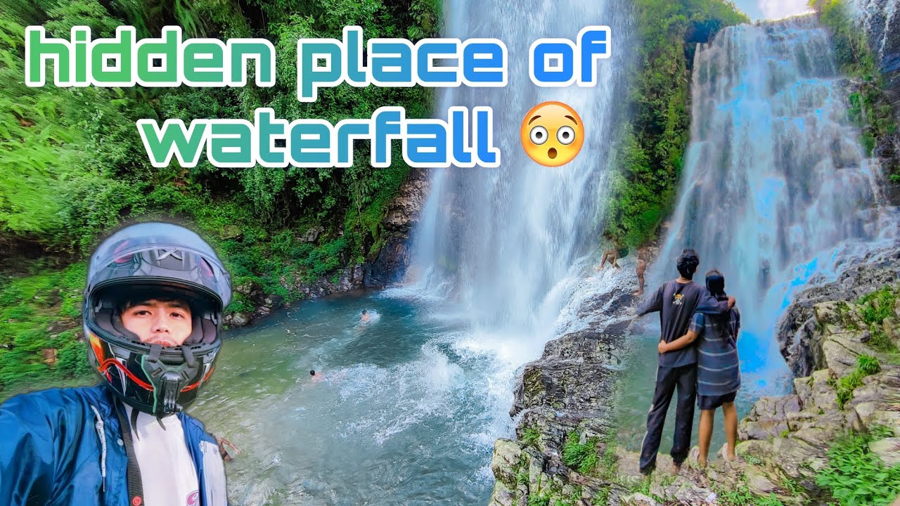 Hidden Waterfall In Meghalaya😯 - Thangsning Waterfall - YouTube