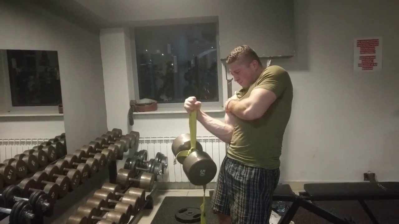 One hand hummer bicep 50 kg ARMWRESTLING power - YouTube