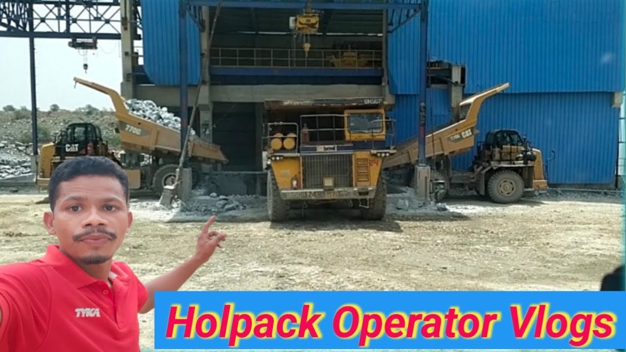 माइनिंग ड्यूटी Holpack operator #Sudiptoppovlogs - YouTube