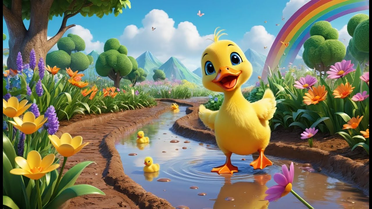 Quacky Ducks and Swishy Fish | Playful Pond Animal Song for Toddlers ...