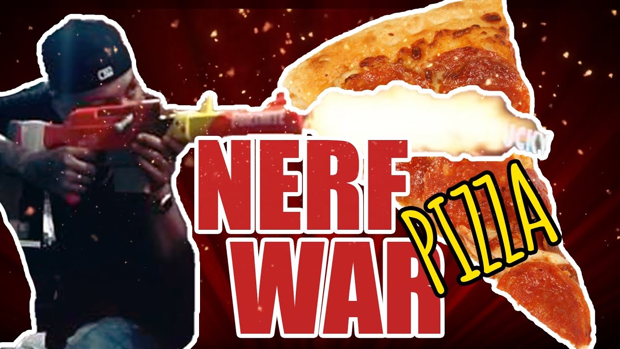 Guerra Nerf Pizza Nerf War #nerf #nerfwar #nerfgun #nerfwars #nerffortnite - YouTube