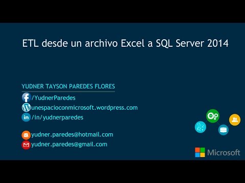 1. ETL desde un archivo Excel a SQL Server - YouTube