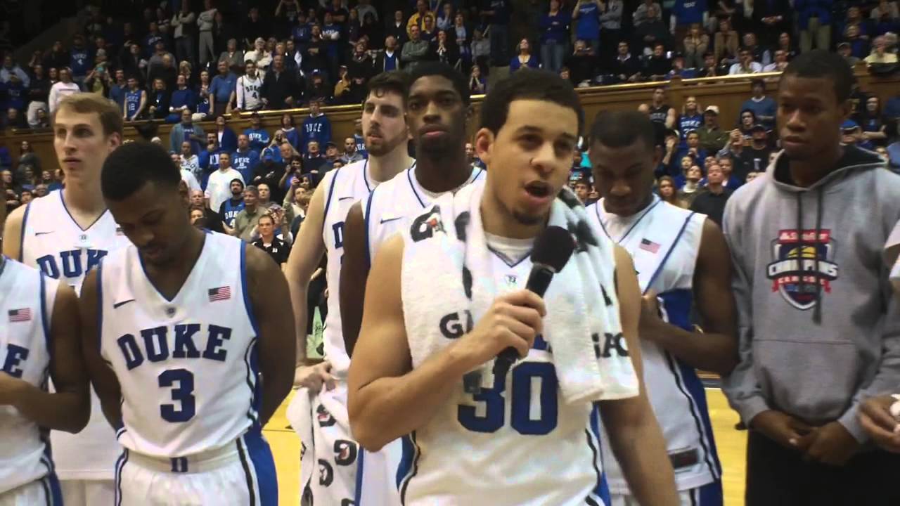 Duke Senior Night Speeches 2013 - YouTube