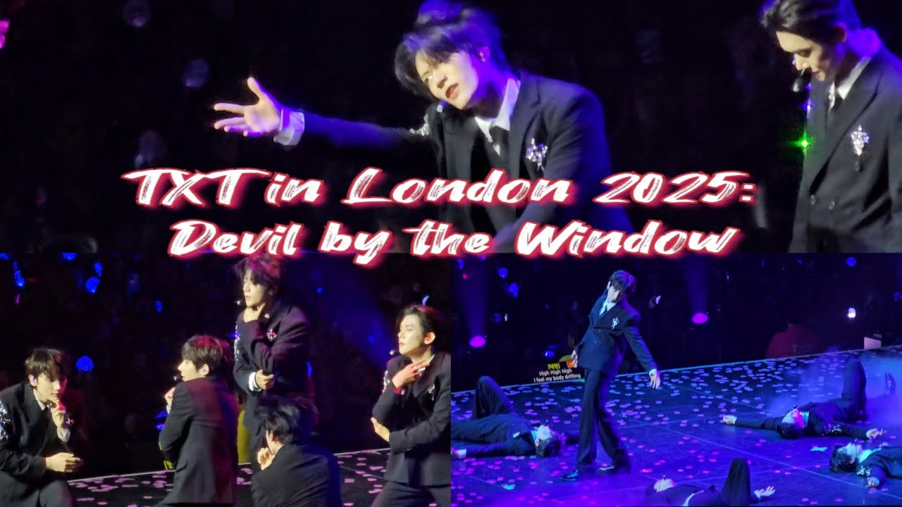 250325 TXT in London [ACT : PROMISE - EP. 2]: Devil by the Window 😈 ...