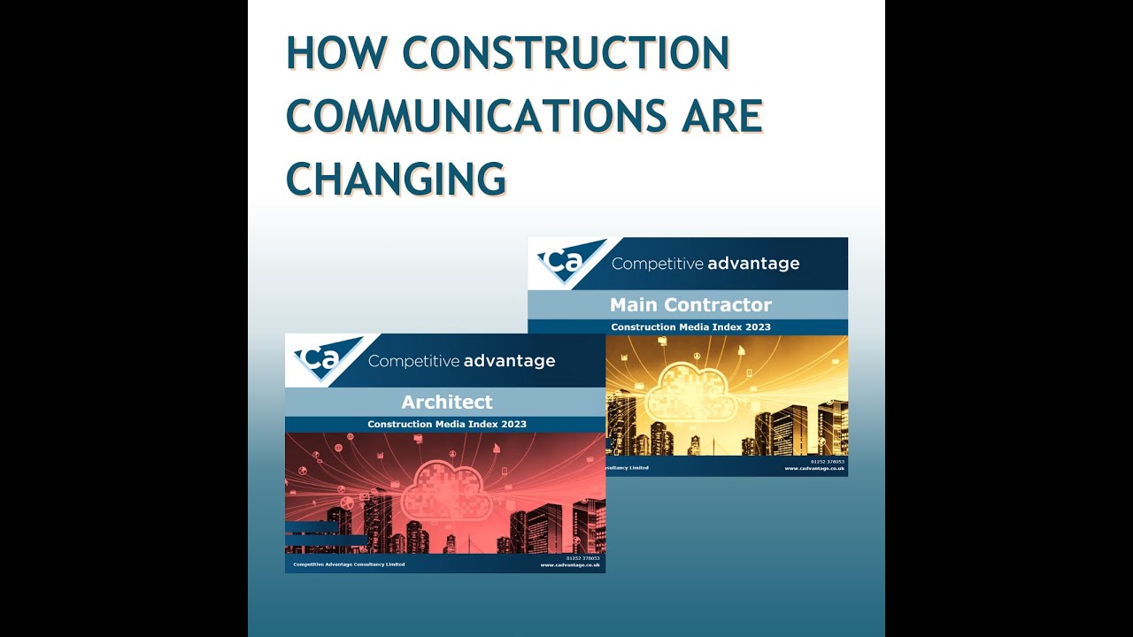 How Construction Communications are Changing Dec 2023 - YouTube