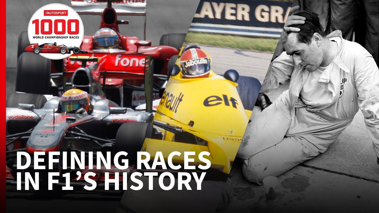 5 moments that shaped F1's first 1000 races - YouTube