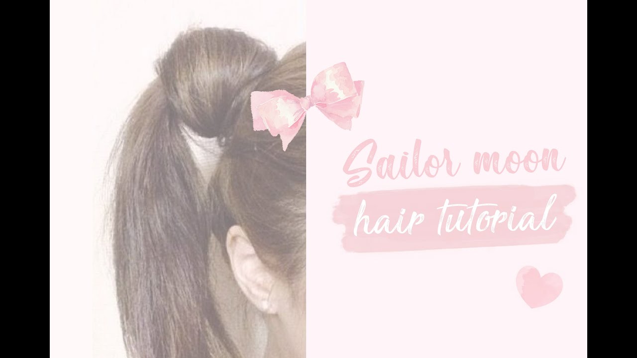 Sailor Moon Hair Tutorial - YouTube