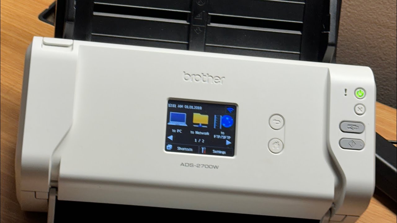 🔥Brother ADS-2700W Desktop Duplex Color Document Scanner Wireless ...