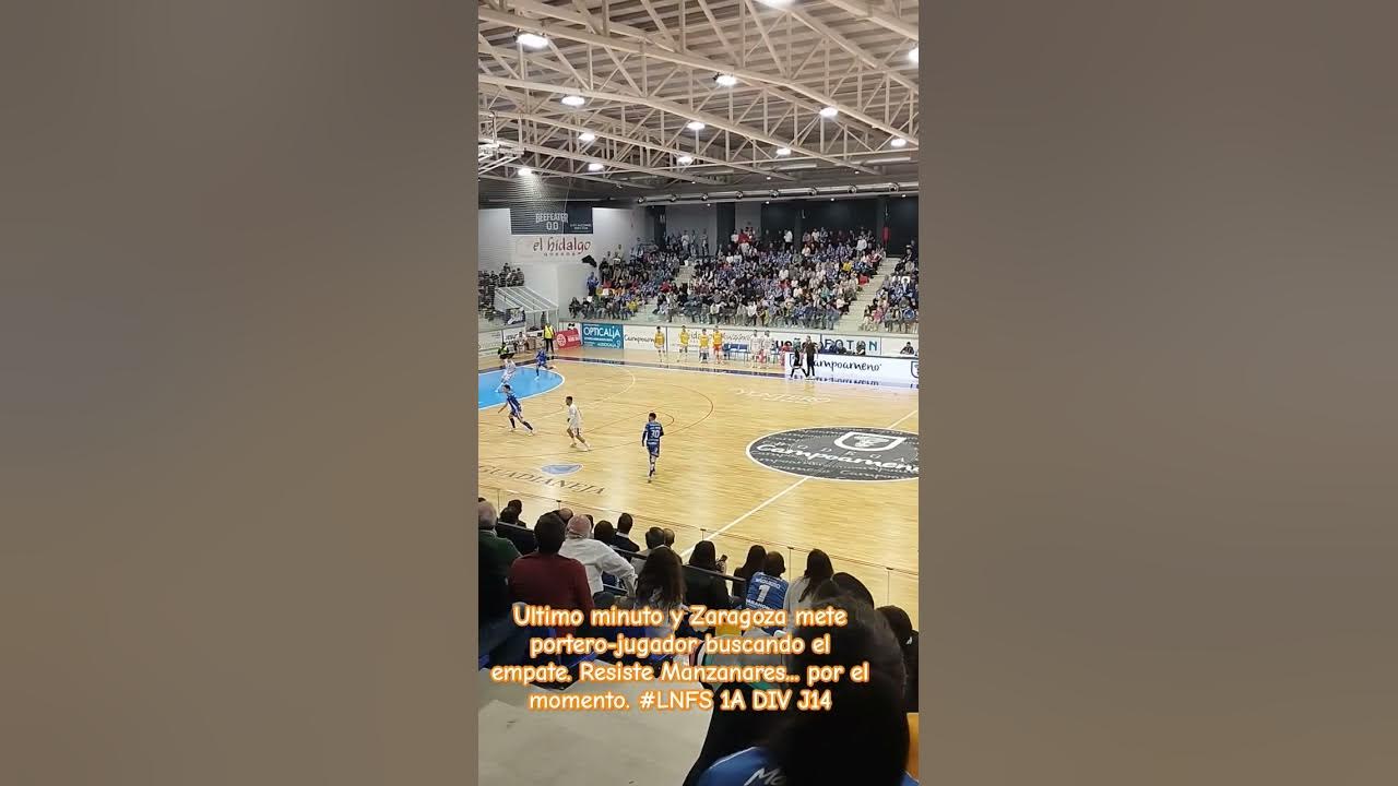 🔷164|EN OTROS MENESTERES|Portero-jugador del Zaragoza. Resiste Manzanares por el momento. #LNFS ...