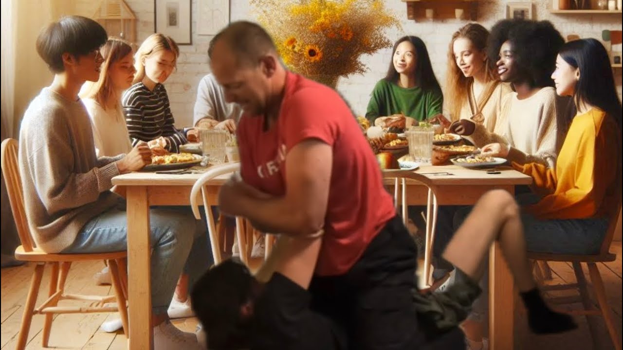 Fighting in the dining room - YouTube