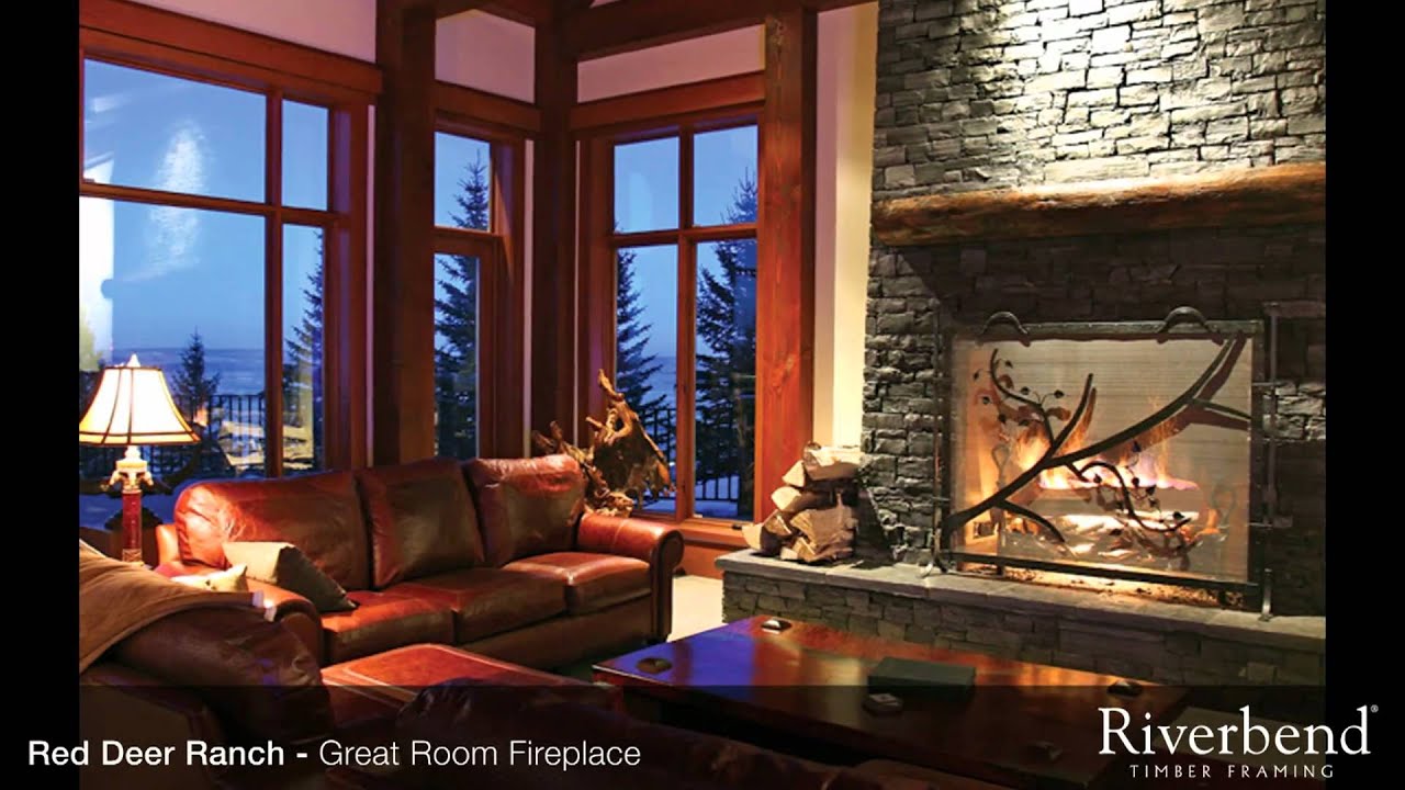 The Red Deer Ranch - Timber Frame Home - Video Slideshow - YouTube