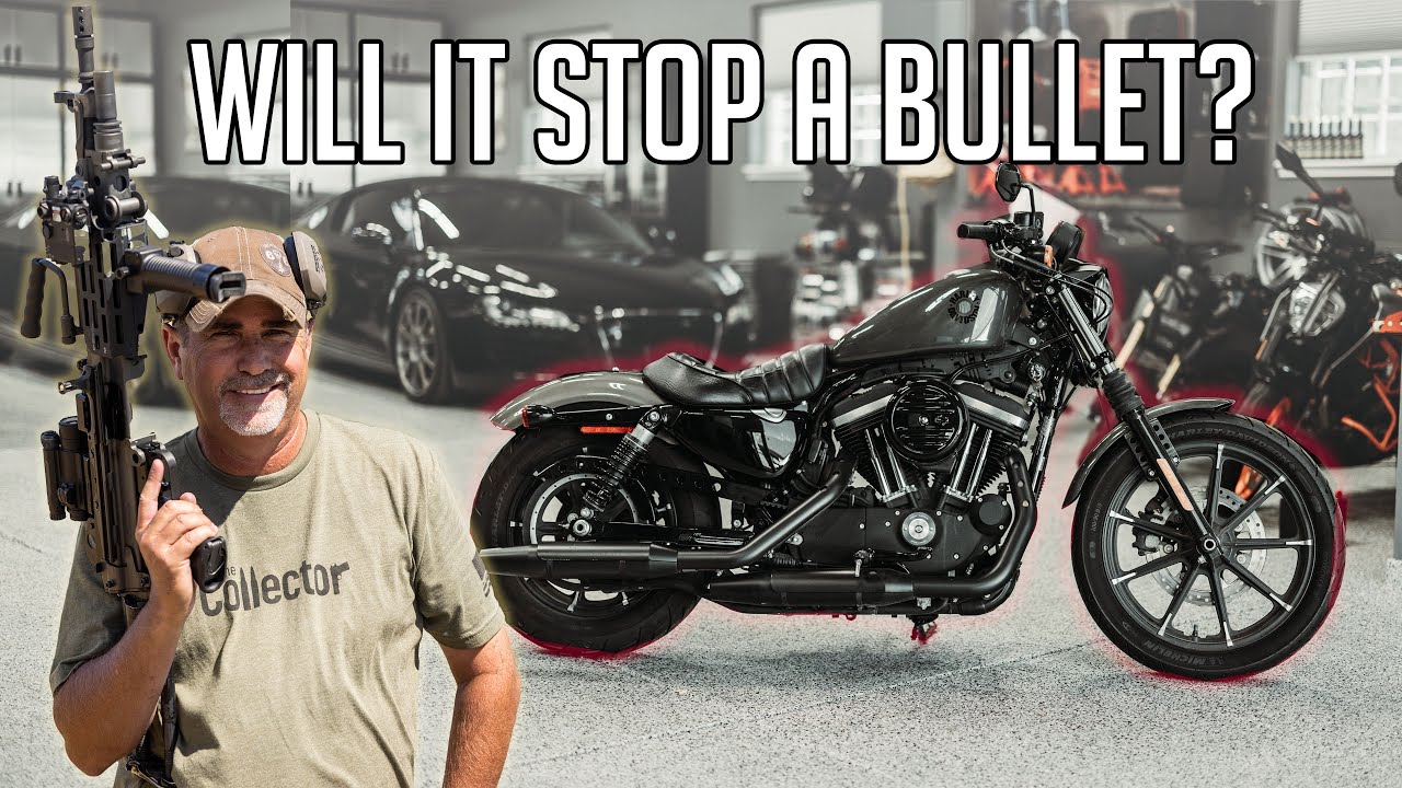 Shooting a Motorcycle Engine Block | Will It Stop a Bullet? - YouTube