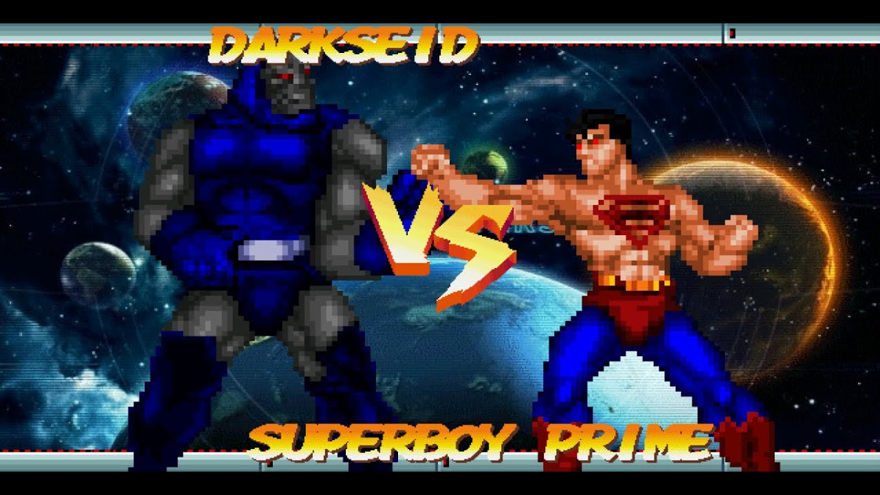Darkseid VS Superboy Prime - Justice League Task Force 2 - YouTube