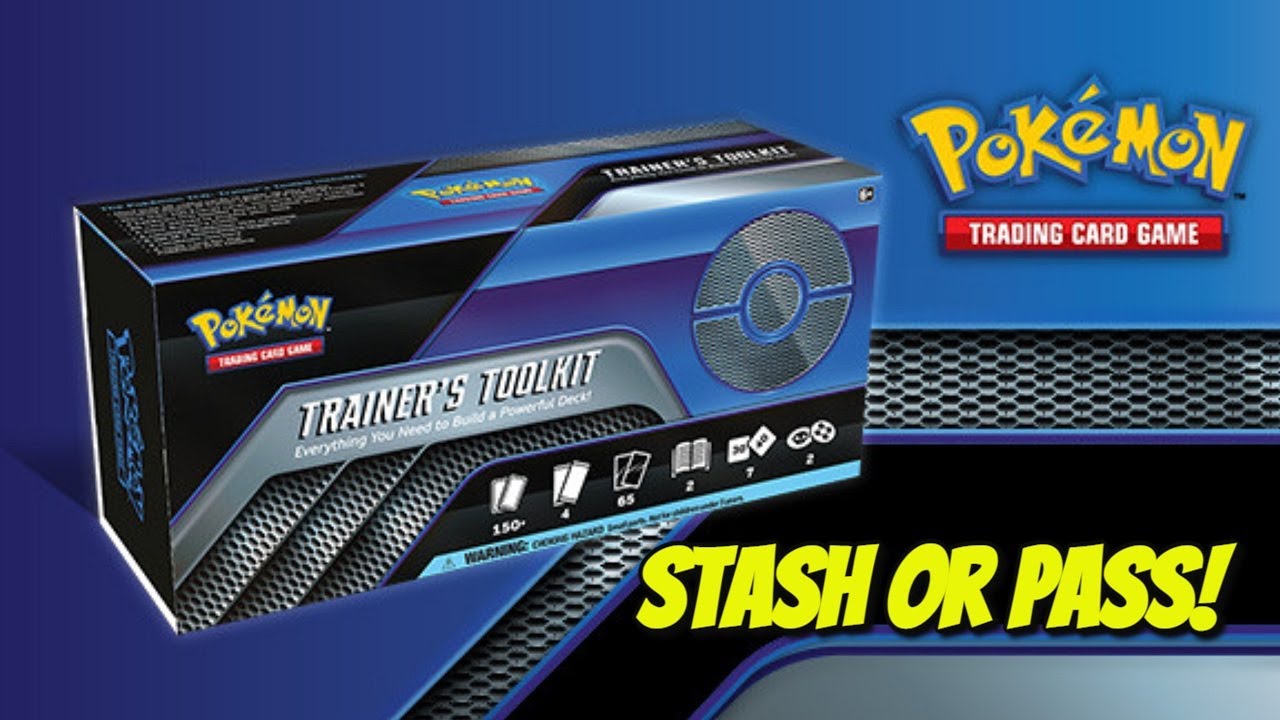 Stash or pass? Should you buy the 2021 Pokémon Trainers Toolkit? - YouTube