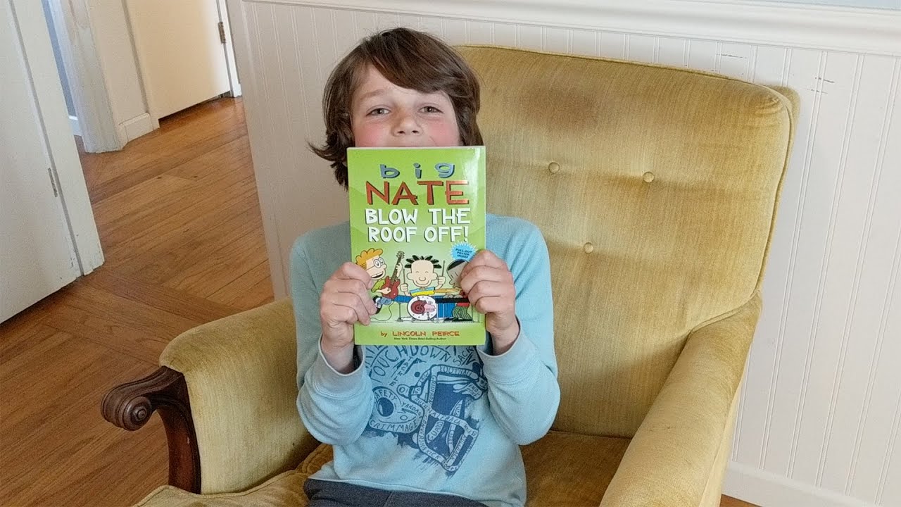Big Nate: Blow The Roof Off book review | Lucas Mason - YouTube