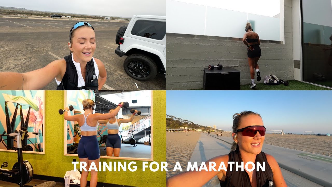 WEEK TWO OF MARATHON TRAINING | 40km run week, longest run in a while ...